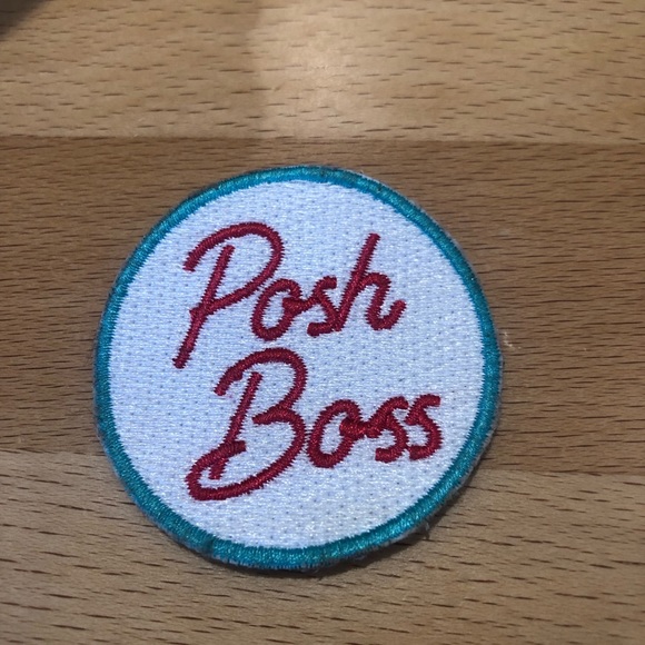 Other | Posh Boss Embroidered Patch | Poshmark